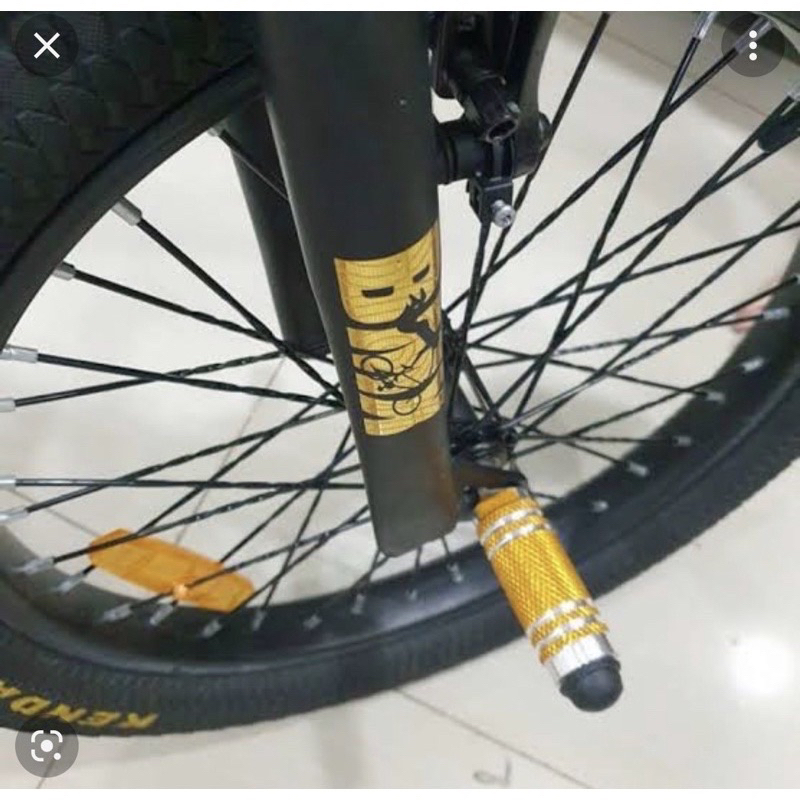 Jual footstep belakang - step Underbone - pijakan kaki sepeda - motor ...