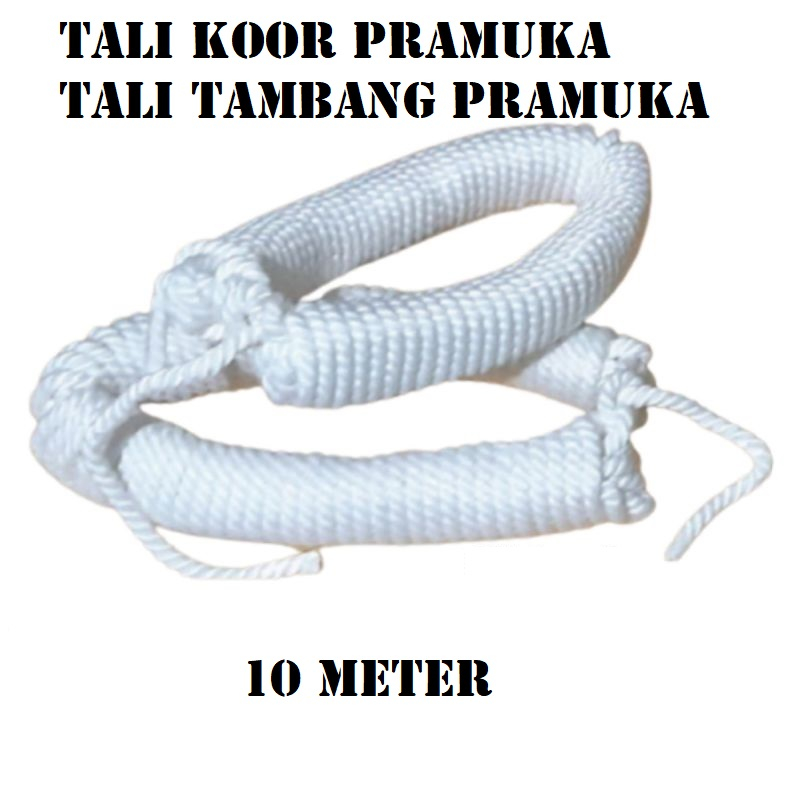 Jual Tali Pramuka/Tali Koor/Tali Tambang Pramuka Bahan Nylon Panjang 10 ...