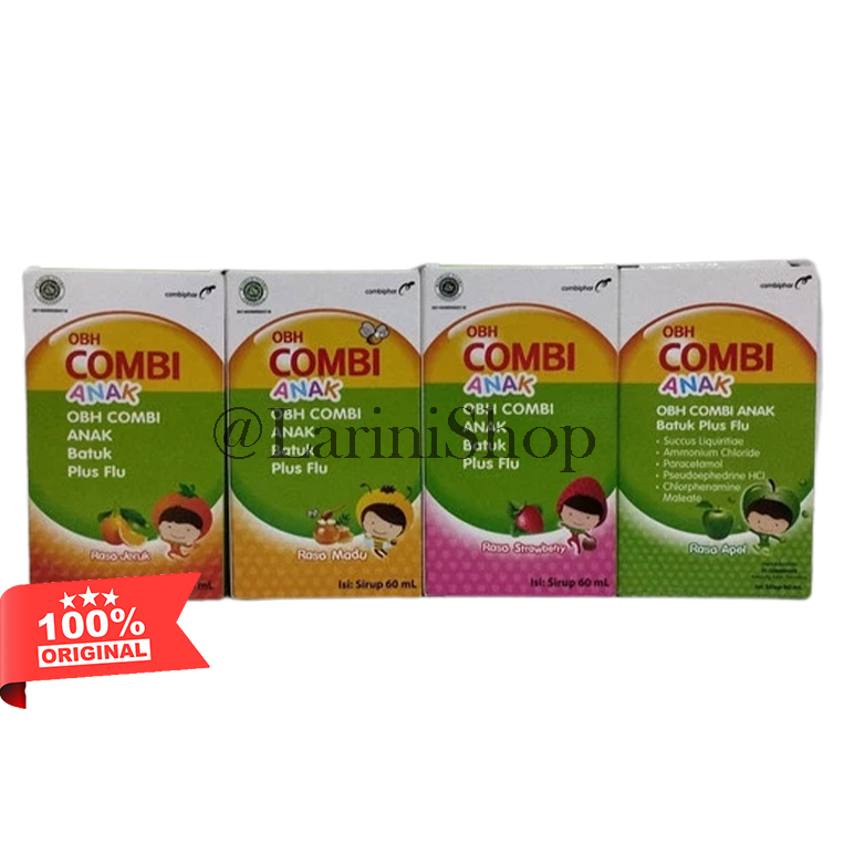 Jual OBH COMBI ANAK 60 ML SYRUP - OBAT BATUK FLU RASA | Shopee Indonesia