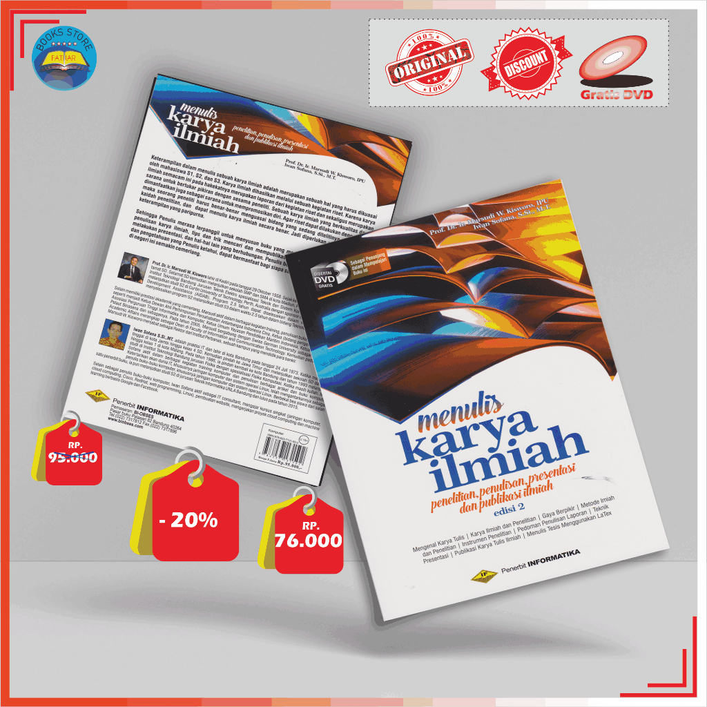 Jual Buku Menulis Karya Ilmiah Penelitian Penulisan Presentasi dan ...