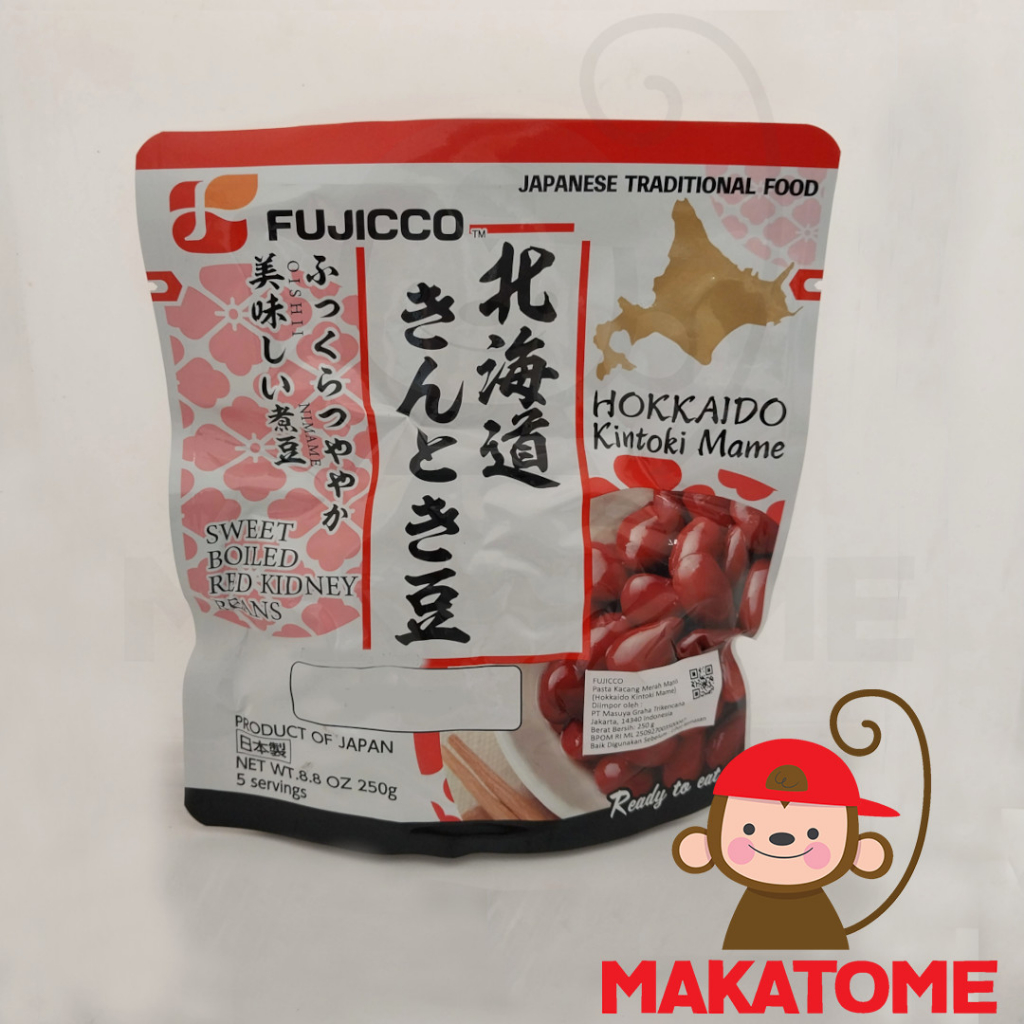 Jual Fujicco hokkaido kintoki mame Pasta kacang merah manis 250g red ...