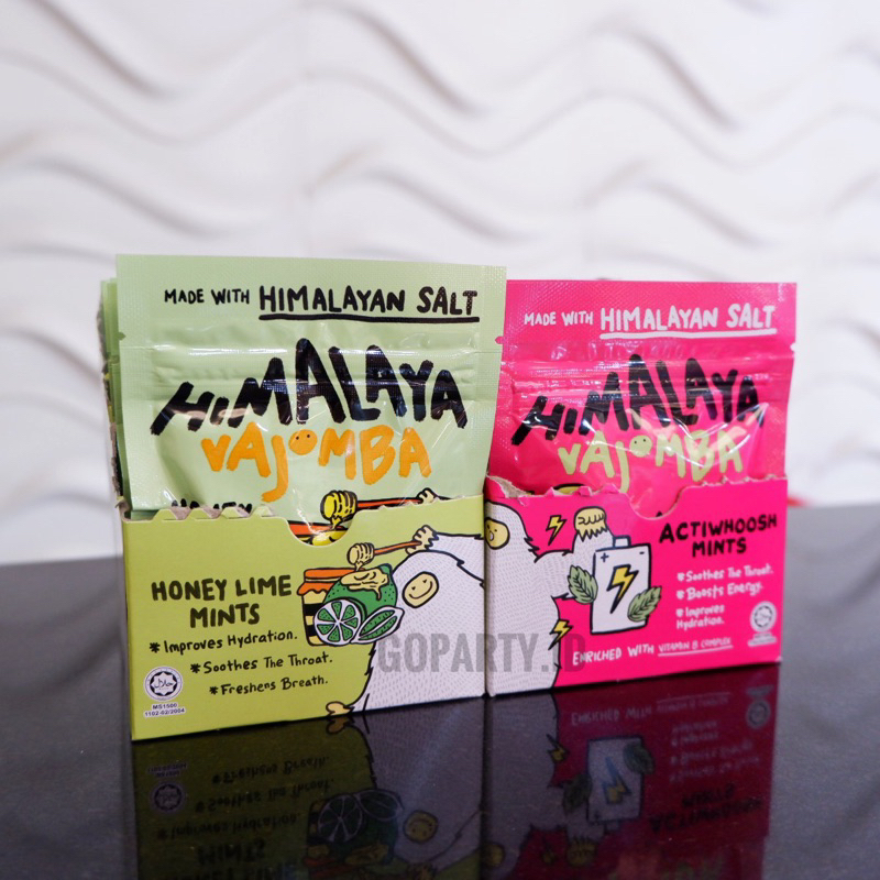 Jual HIMALAYA VAJOMBA HIMALAYAN SALT CANDY MINT BIG FOOT PERMEN ...