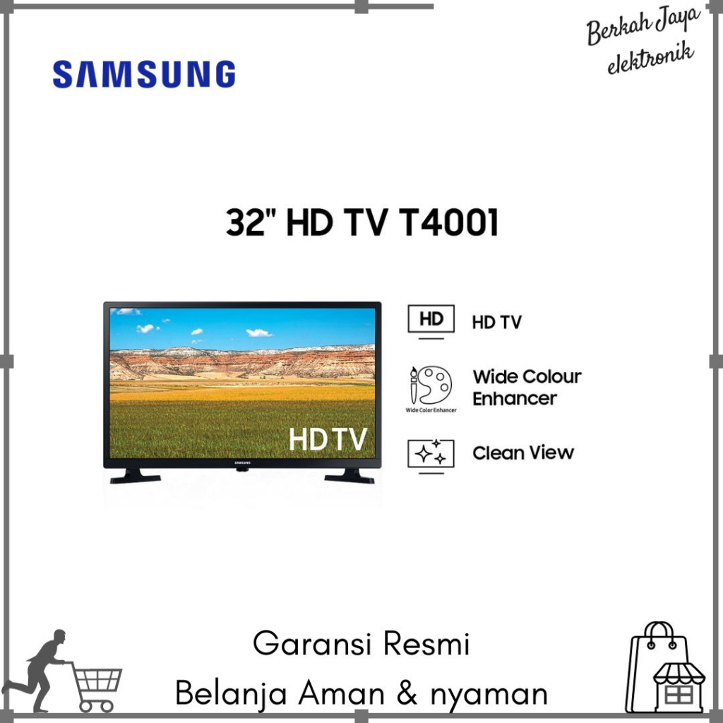 Jual SAMSUNG LED TV 32" UA32T4001AK UA 32T4001 AK 32T T4001/32T4003 ...