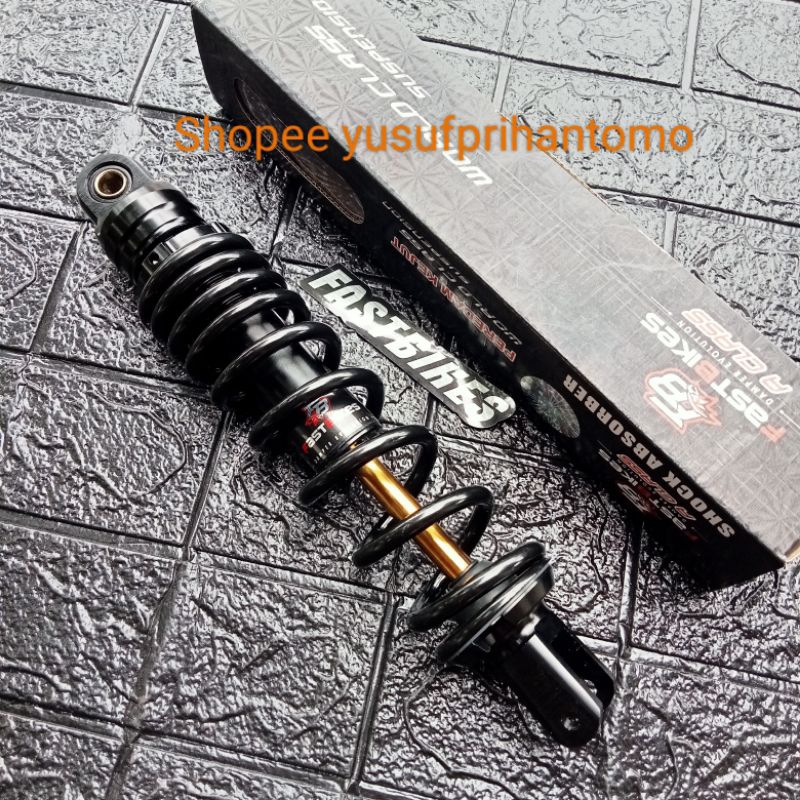 Jual SHOK BELAKANG 310 MATIC BEAT MIO VARIO SHOK FASTBIKE AS GOLD ...
