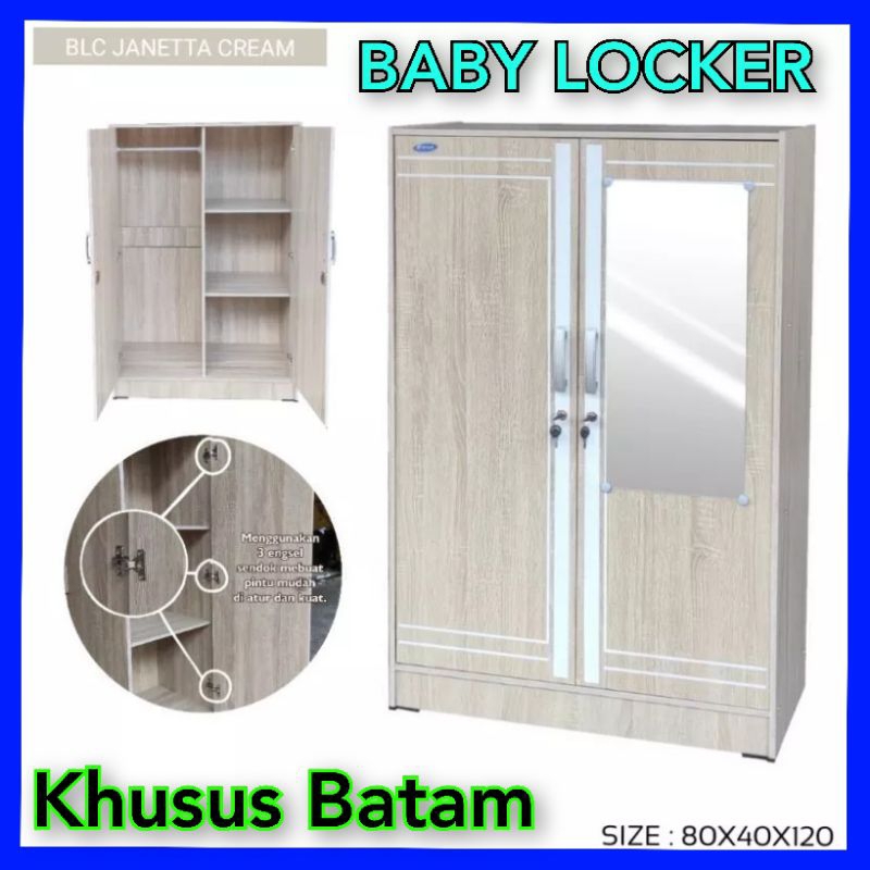 Jual LEMARI PAKAIAN BAJU ANAK Gstar BLC JANETTA CREAM / BABY LOCKER ...