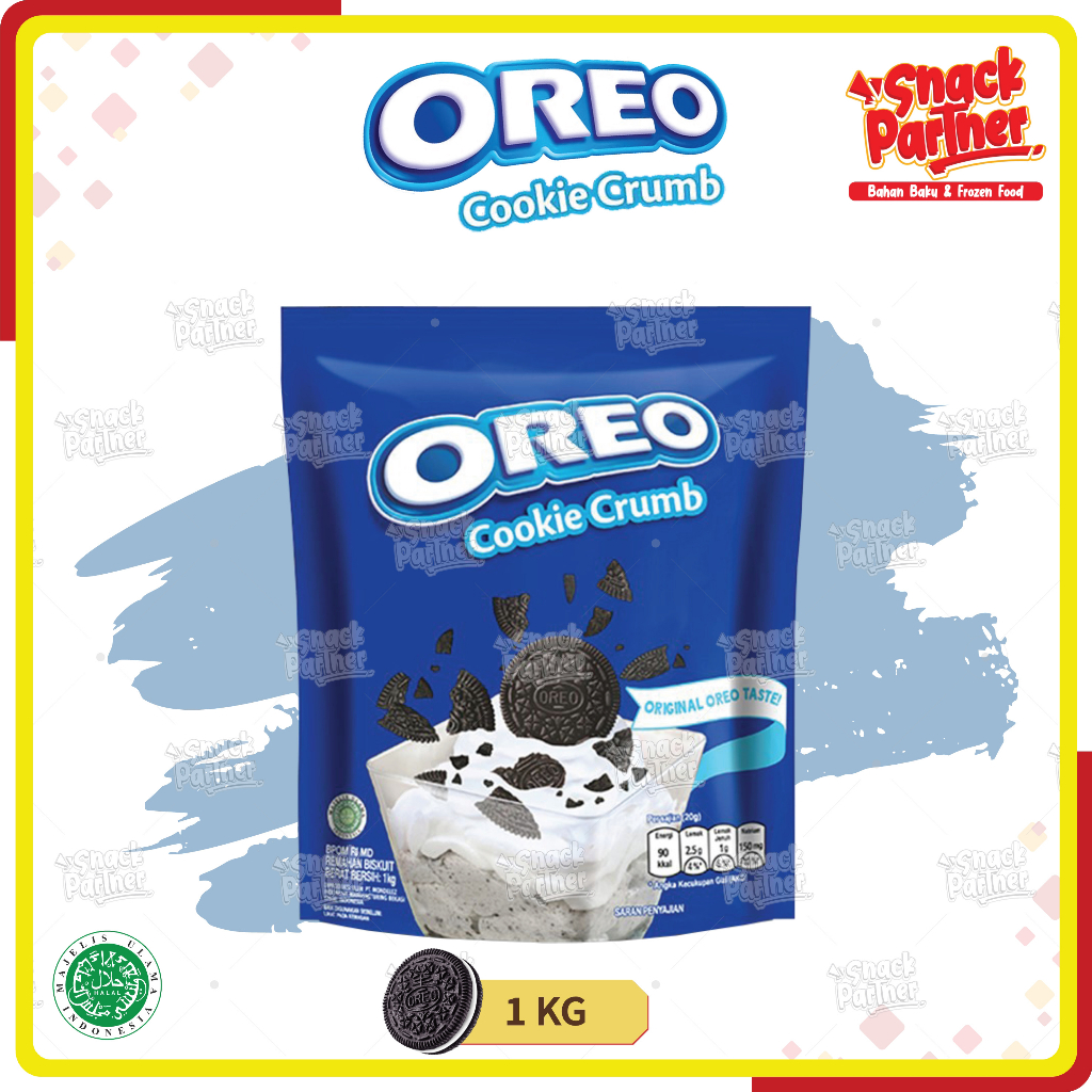 Jual OREO COOKIE CRUMB 1 KG - Remahan Cookies Crumbs - Topping Biskuit ...