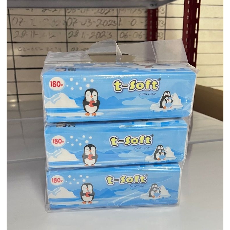 Jual Tissue T soft 180 gram paket 3 pcs | Shopee Indonesia