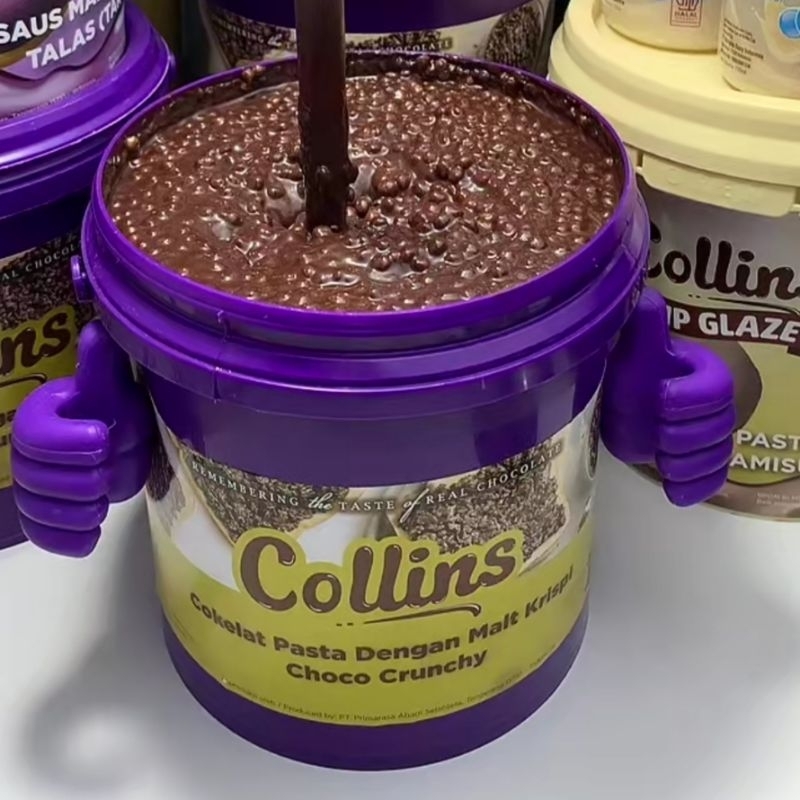 Jual COLLINS Coklat Pasta dengan Sereal Beras Choco Crunchy Kemasan 1 ...
