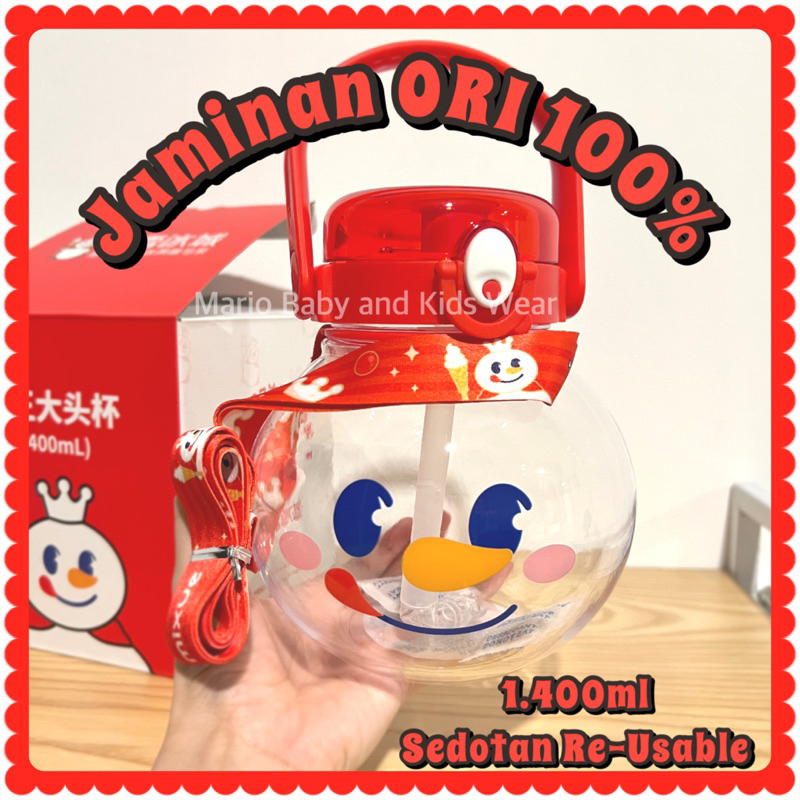 Jual OFFICIAL MERCHANDISE MIXUE | Kepala Xuewang 1400ml | TUMBLER Water ...