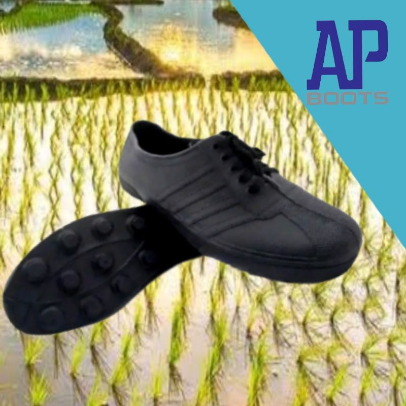 Jual SEPATU AP BOOTS MULTI FUNGSI / SEPATU KARET BERKUALITAS | Shopee ...