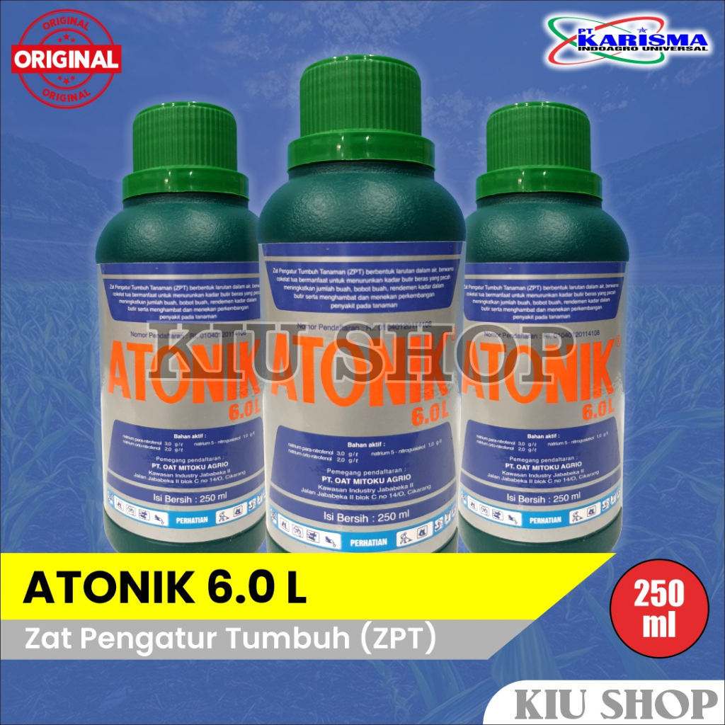Jual Grosir / ATONIK 6.0 L - 250ml / ZPT Meningkatkan Produktivitas ...