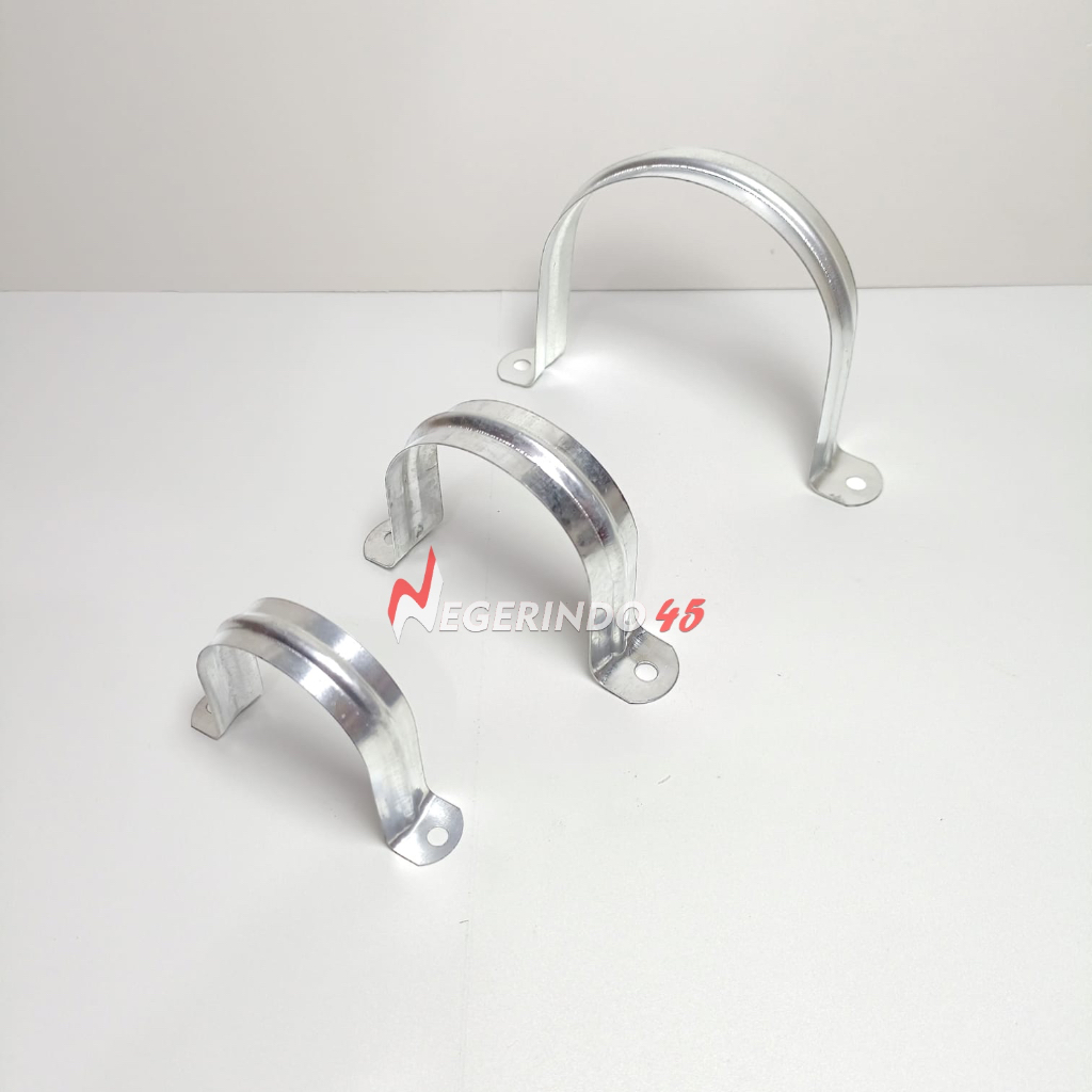 Jual IPW KLEM OMEGA 1/2" 3/4" 1" 1 1 /4" 1 1/2" CLAMPS OMEGA GALVANIS | Shopee Indonesia