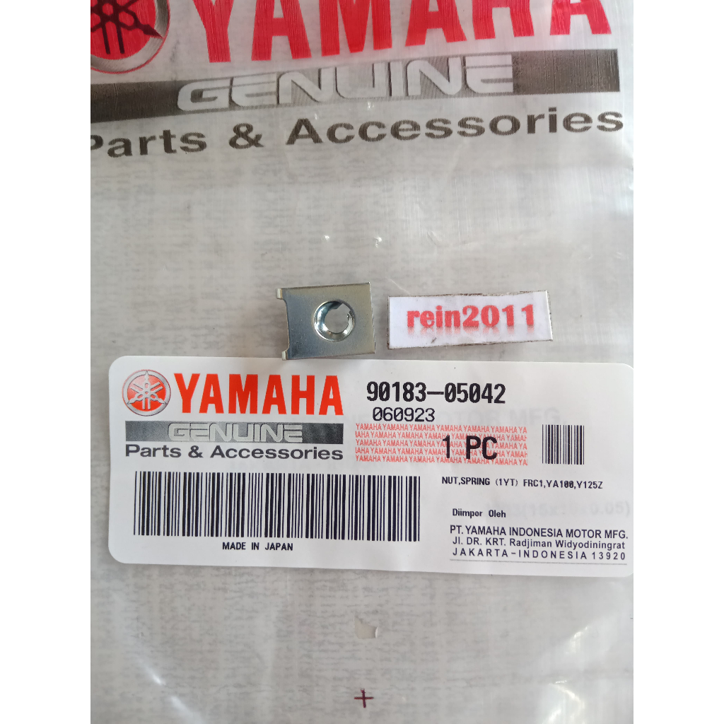Jual NUT SPRING KLIP BAUT BODY BODI NEW AEROX XMAX NEW NMAX ASLI ORI ...