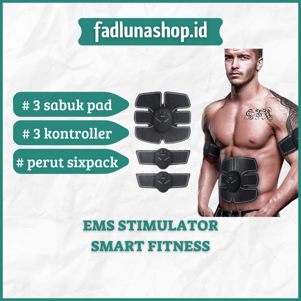 Jual Alat Pengecil Perut Buncit Pembentuk Otot Tangan Sixpad Training ...