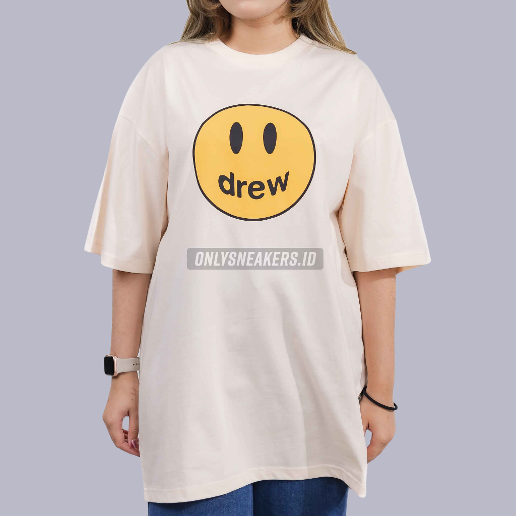 Jual DREW HOUSE MASCOT TEE CREAM (100% AUTHENTIC) | Shopee Indonesia