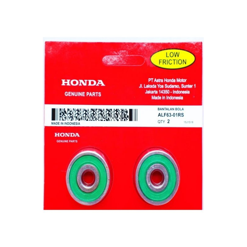 Jual BEARING RODA BELAKANG 6301 RS (2PCS) SUPRA X 125 BLADE REVO 110 ...