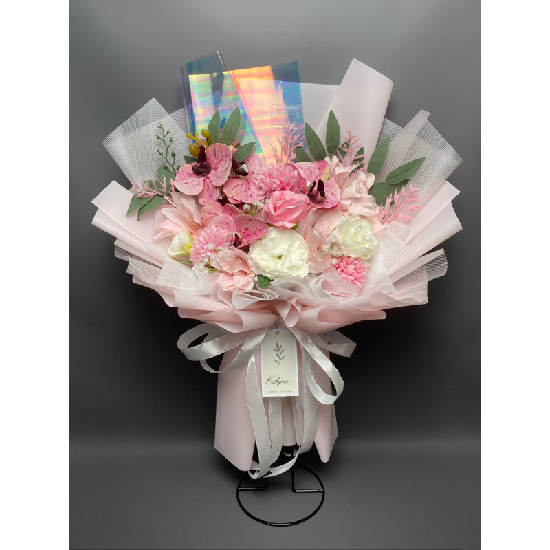 Jual ( Limited Stock !! ) Bouquet Bunga Artificial Mix Flowers Premium ...