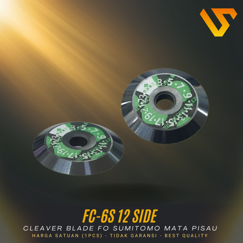 Jual Cleaver Blade FO Sumitomo FC-6S 12 Side|Mata Pisau Sumitomo FC-6S | Shopee Indonesia