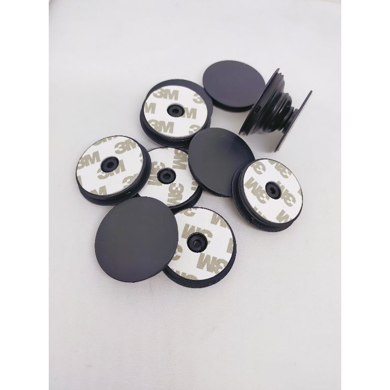 Jual pop socket hp polos hitam/12pcs | Shopee Indonesia