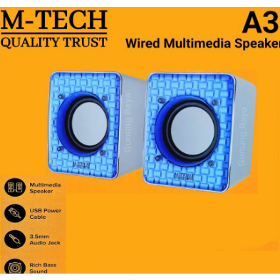 Jual SPEAKER MINI M-TECH A3 LAPTOP - PC - HP A3 MTECH | Shopee Indonesia
