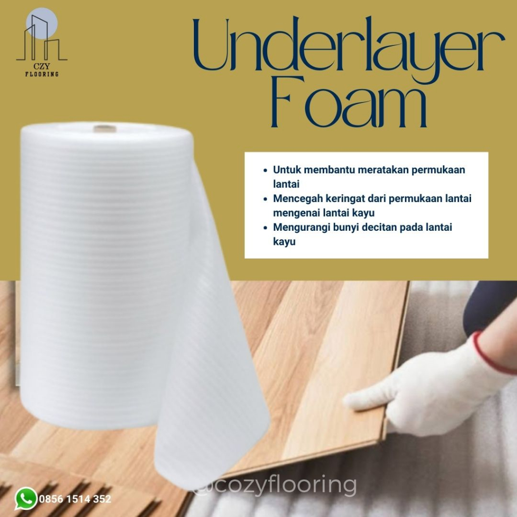 Jual Pe Foam I Alas lantai SPC Parket | Shopee Indonesia
