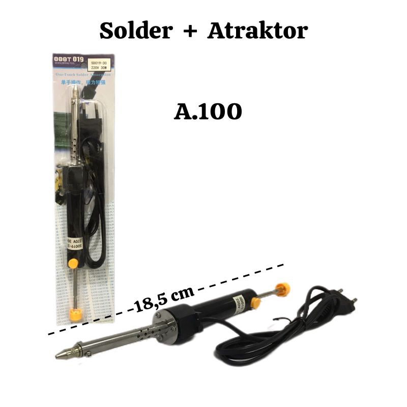 Jual Solder 30 Watt Plus Atraktor F-019 | Shopee Indonesia