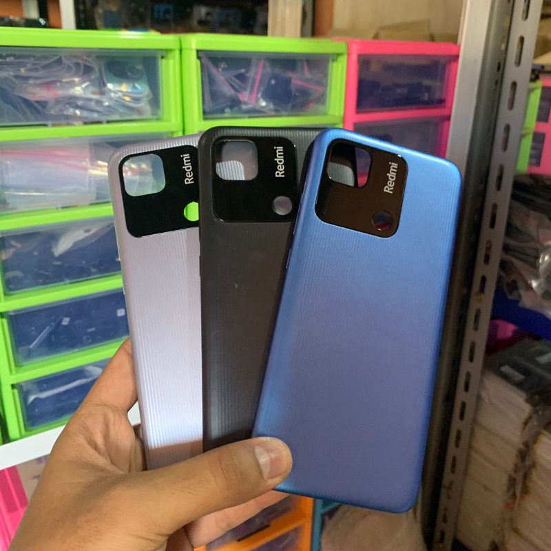 Jual BACKDOOR CASING TUTUP BELAKANG XIAOMI REDMI 10A ORIGINAL COPOTAN ...