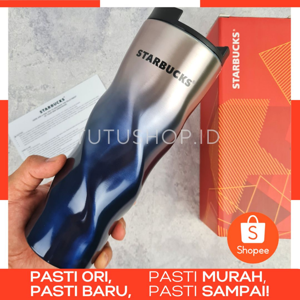 Jual STARBUCKS TUMBLER ORIGINAL Grande Botol Minum Thermos Air Panas ...