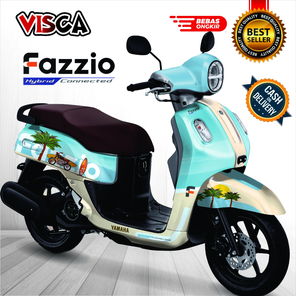 Jual Decal Yamaha Fazzio Full Body Stiker Fazzio Variasi Full Body ...