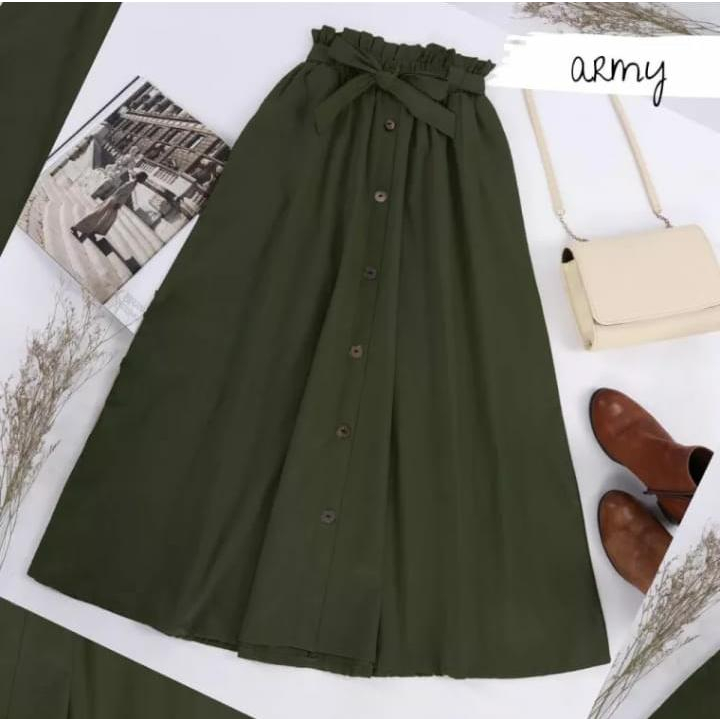 Jual ROK REMAJA VIRAL || ROK WANITA BAHAN CRINKLE AIRFLOW PREMIUM ...