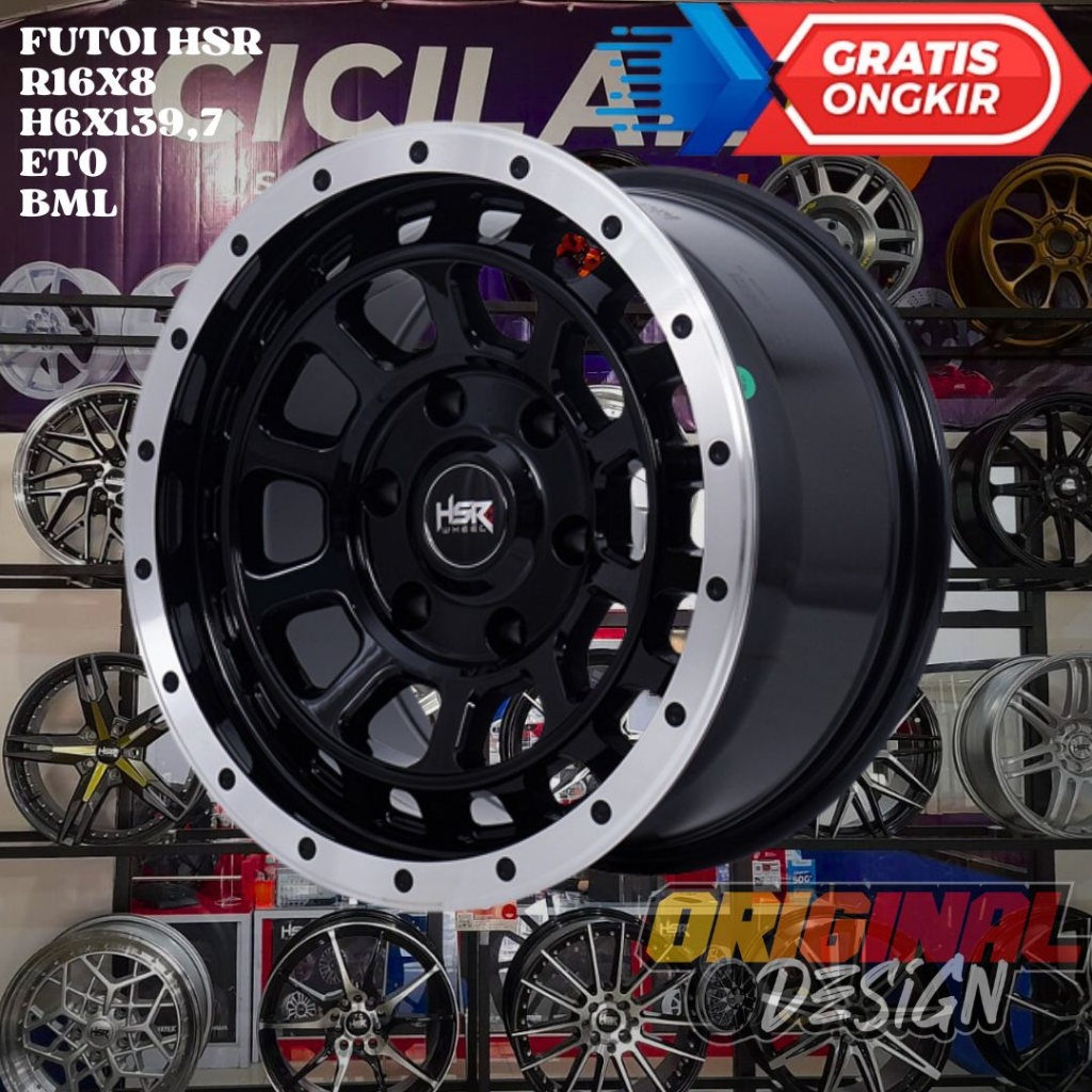 Jual Velg Mobil DMAX , RANGER , PANTHER , TERRANO , HSR FUTOI Ring 16 R16 | Shopee Indonesia