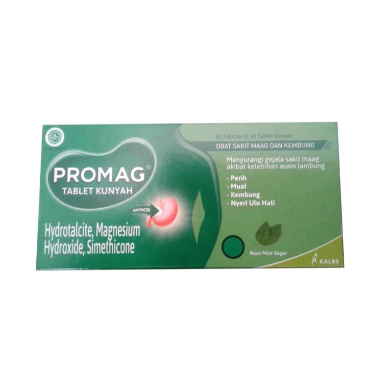 Jual PROMAG TABLET PACK ISI 3 STRIP @10 TABLET | Shopee Indonesia