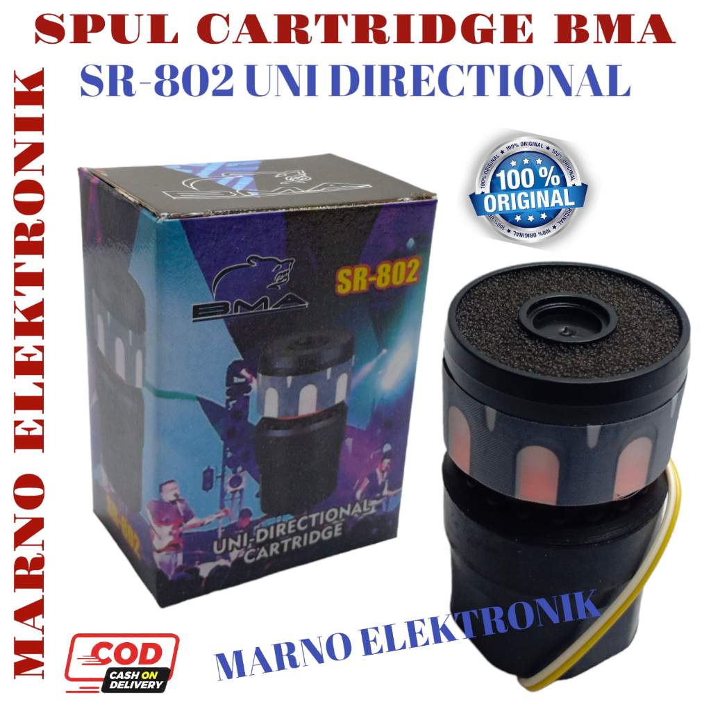 Jual SPUL SPULL MIC BMA SR 802 MICROPHONE SPOL SPOOL SPUEL ASLI ORIGINAL ORI | Shopee Indonesia