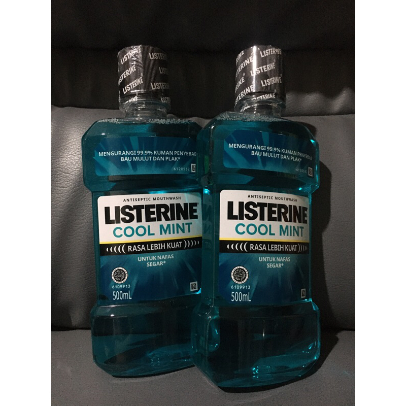 Jual listerine cool mint/freshburst 500ml | Shopee Indonesia