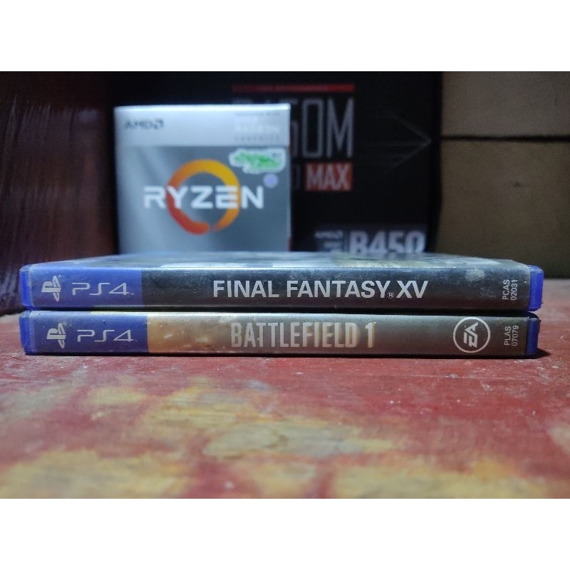 Jual BD ps4 final fantasy xv dan battlefield 1 | Shopee Indonesia