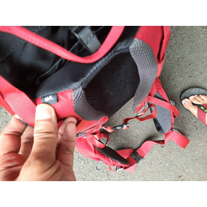Jual OSPREY KESTREL 48 RED BACKPACK TAS GUNUNG HIKING TREKKING | Shopee ...