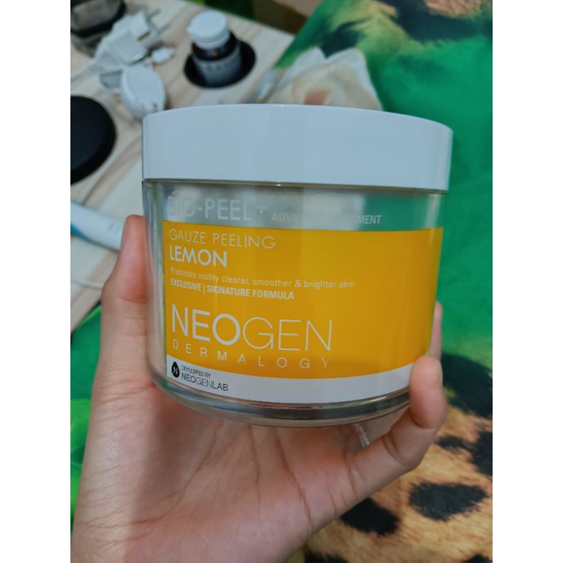 Jual Preloved Skincare Neogen Dermalogy bio peel Lemon (isi ± 25 pads ...