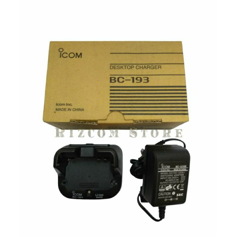 Jual Icom BC-193 Charger Desktop HT Icom IC V80 Original | Shopee Indonesia