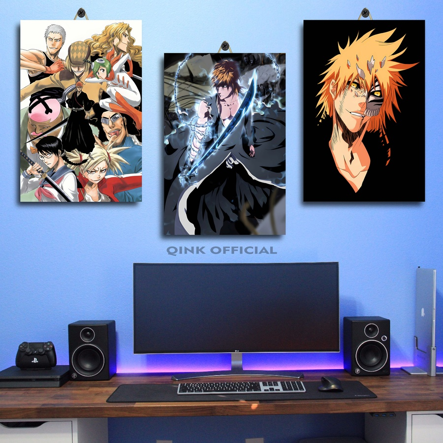 Jual Poster Ruangan Custom Anime Bleach Rukia Kuchiki 20X30 | Qink ...
