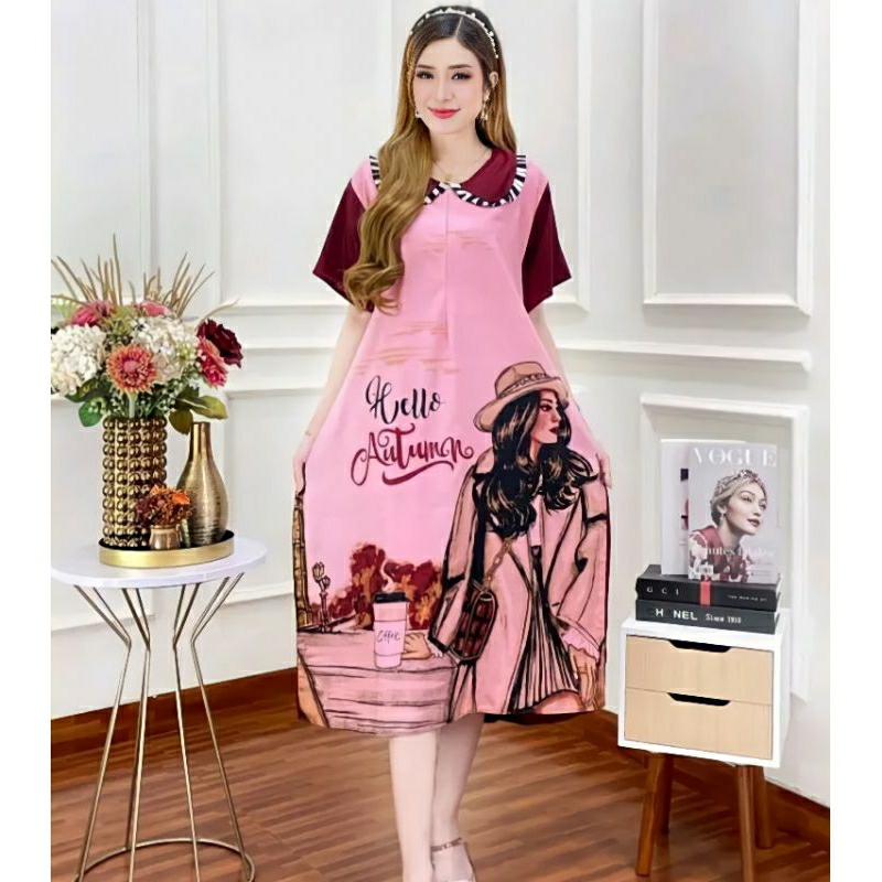 Jual Daster Sofia Model Kerah Terbaru Daster Sofia Kekinian - Home ...