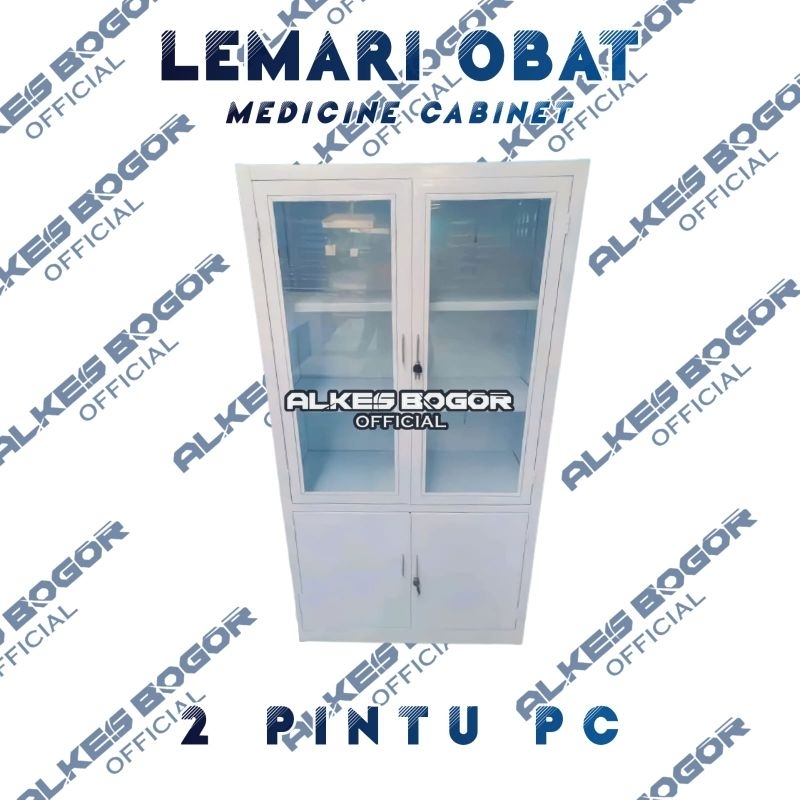 Jual Lemari Obat 2 Pintu Besi Pc | Cabinet Medicine Medis Rumah Sakit ...