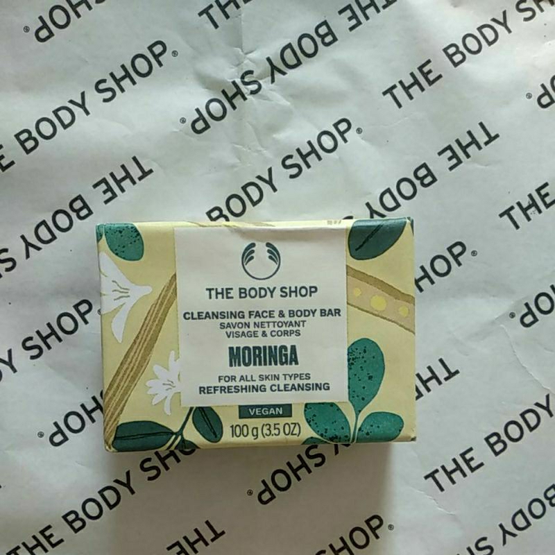 Jual moringa soap bar the body shop 100 gr | Shopee Indonesia