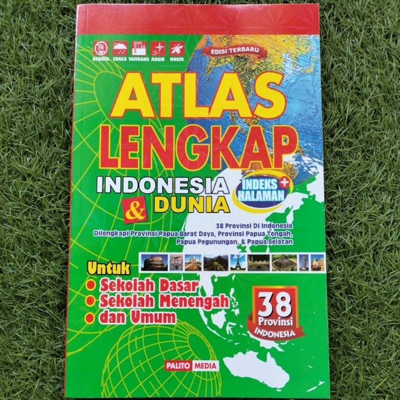 Jual ATLAS LENGKAP INDONESIA & DUNIA | Shopee Indonesia