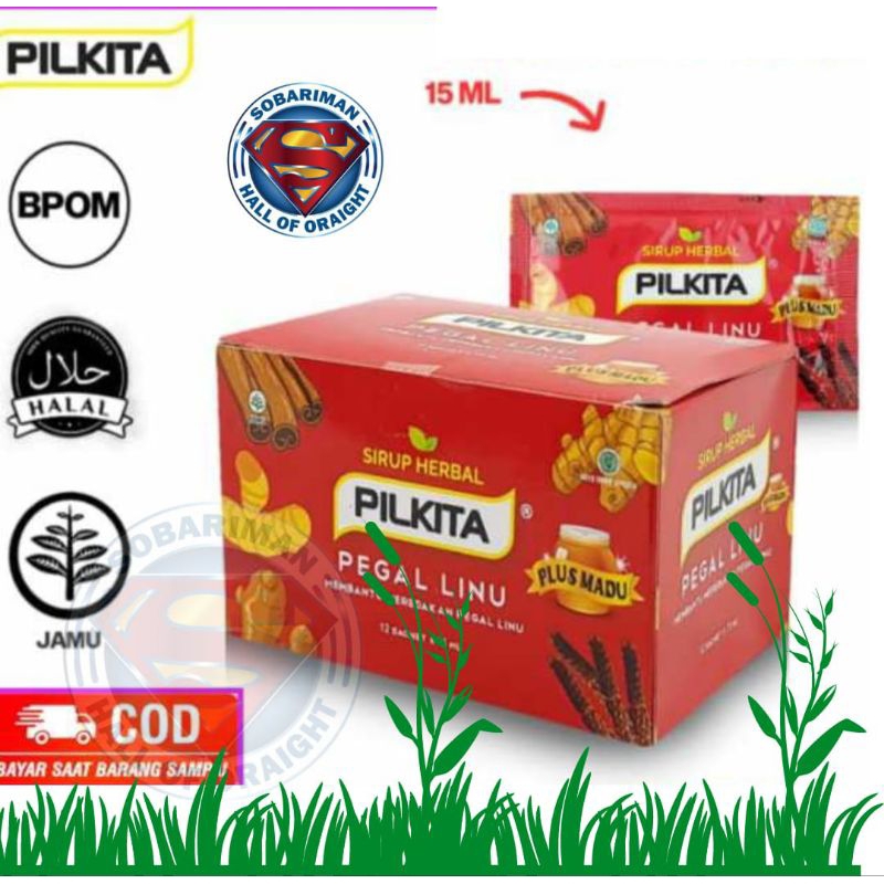Jual Pil Kita Syrup Dengan Rasa Madu (Sachet dan Box) | Shopee Indonesia
