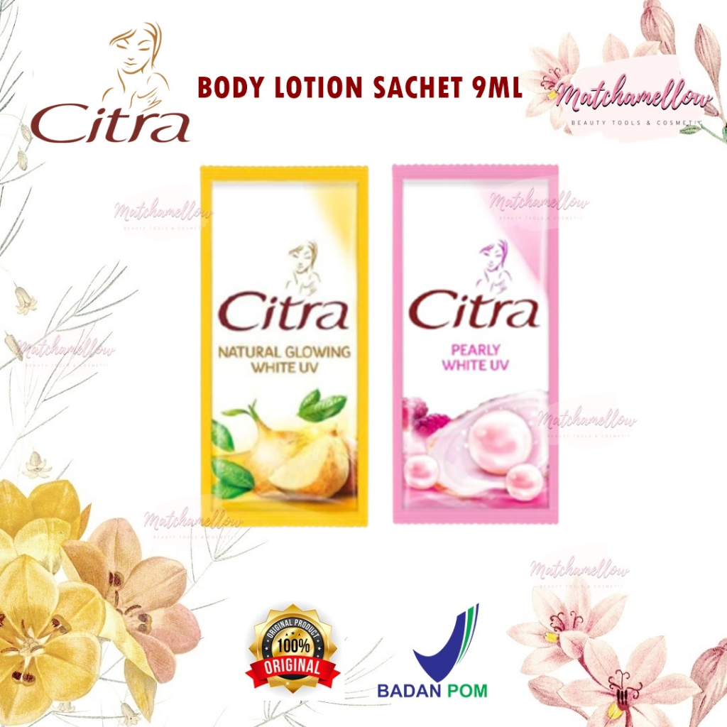 Jual MATCHA CITRA BODY LOTION SACHET - TRAVEL SIZE PEARLY GLOW ...