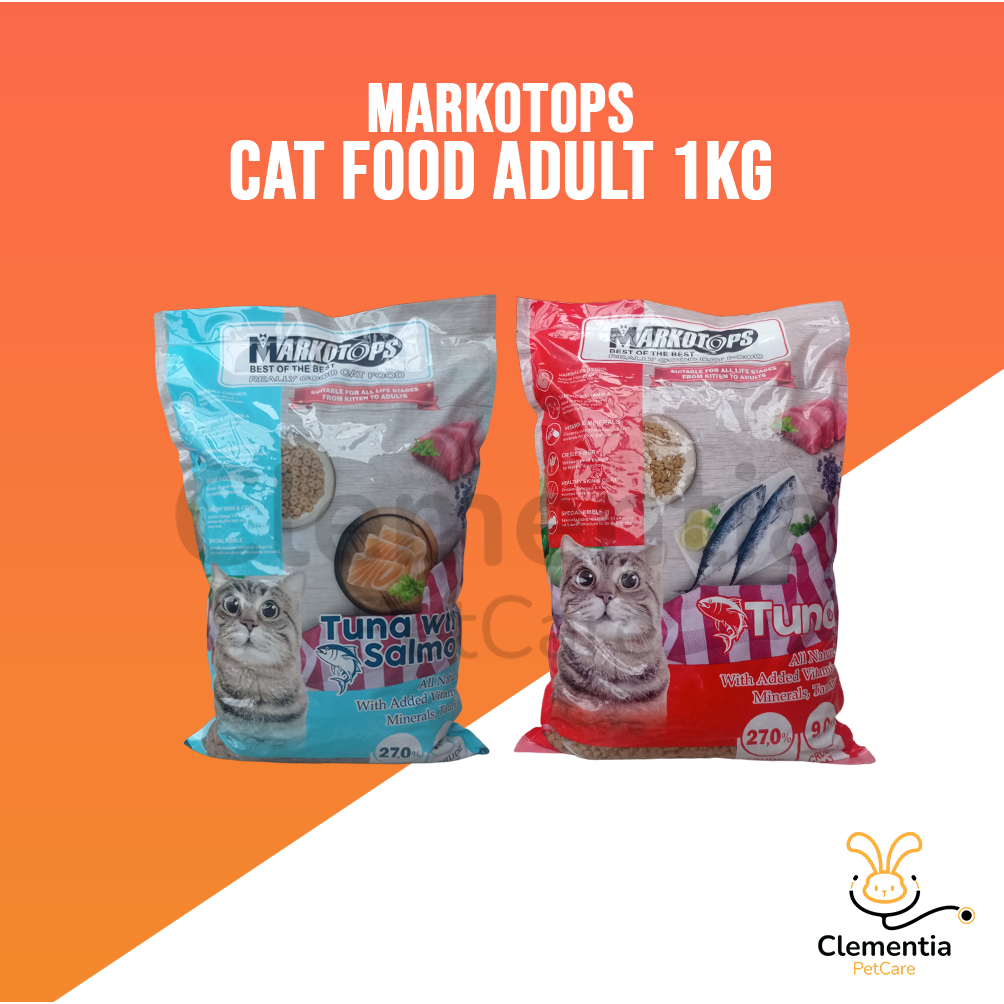 Jual Markotops Cat Food 1 kg Makanan Kucing Karkotop repack 1 kg ...