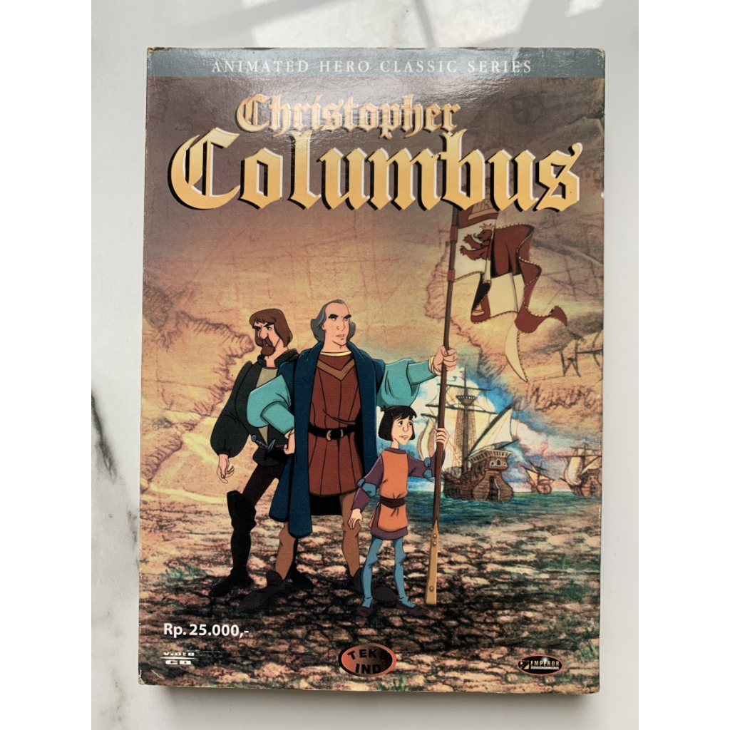 Jual Animated Hero Classics VCD - Christopher Columbus (used) | Shopee ...