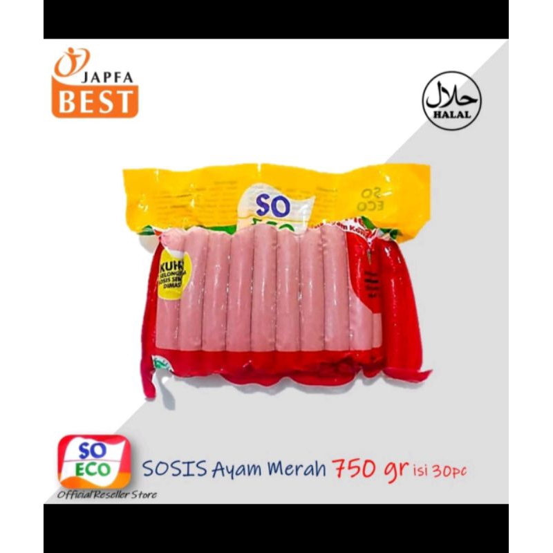 Jual Sosis Merah SO ECO | Shopee Indonesia