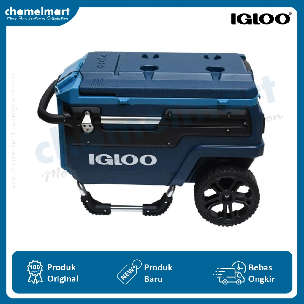 Jual Igloo 66 Ltr Trailmate Journey Cooler Box – Biru 10197263 | Shopee ...