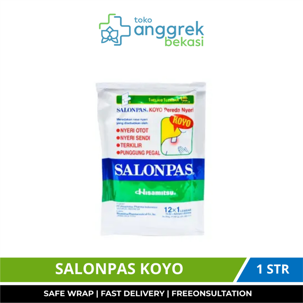 Jual SALONPAS KOYO ISI 12/PEREDA NYERI/NYERI SENDI/TERKILIR/PEGAL PEGAL ...